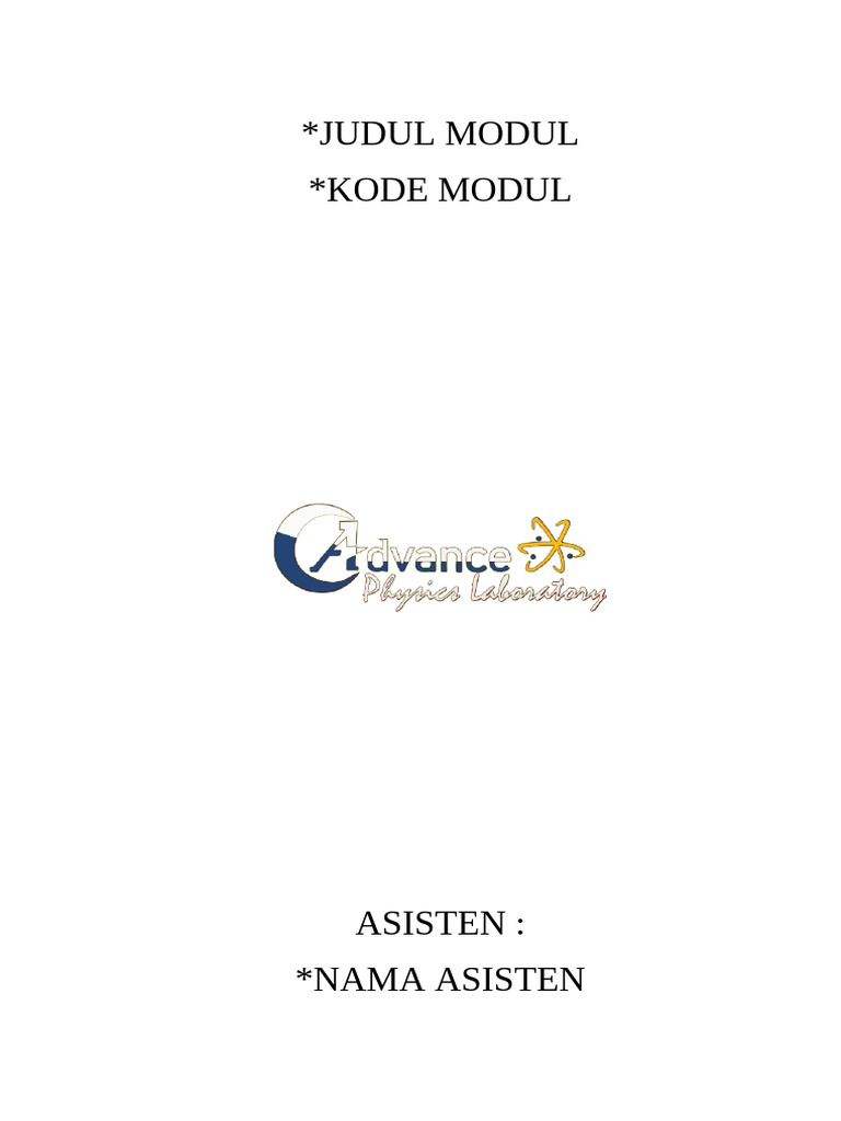 Pembatas Modul | PDF