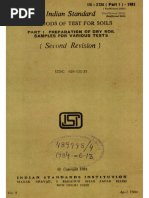 Is 2131 - 1981 (Reaffirmed2021) - Standard Penetration Test | PDF