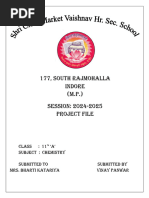 Acknowledgement For Class 12 Project | PDF