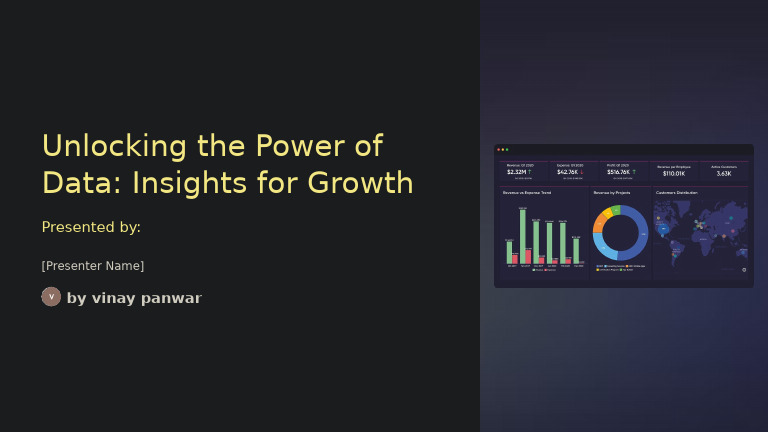 Unlocking The Power of Data Insights For Growth | PDF