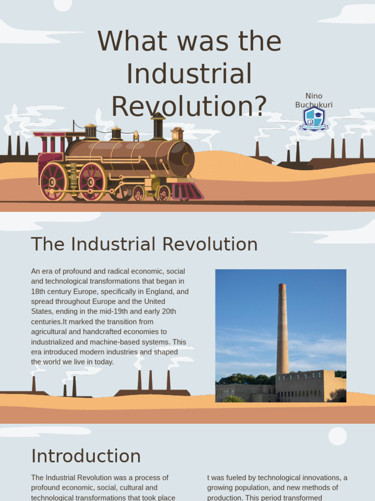Copy of What Was the Industrial Revolution_ by Slidesgo.pptx | PDF ...