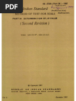 Is 2131 - 1981 (Reaffirmed2021) - Standard Penetration Test | PDF