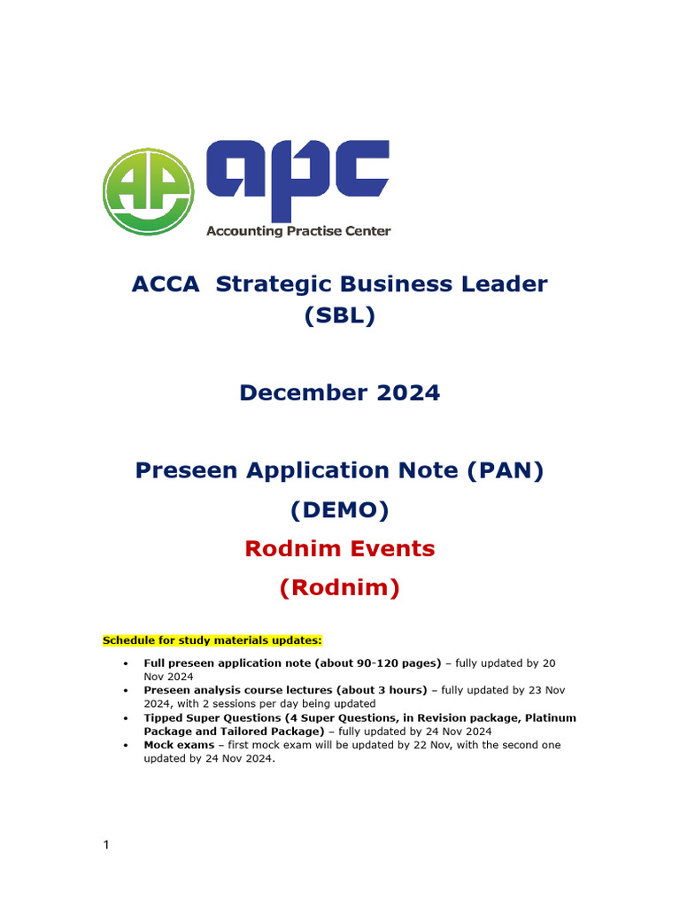 PreseenApplicationNote Dec24-Demo1 | PDF | Business Economics | Economies