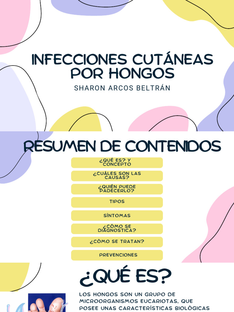 Infecciones Cutáneas por Hongos: Guía Completa | PDF | Candidiasis ...