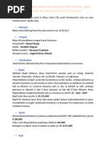 Fomu Ya Bima Ya Afya | PDF
