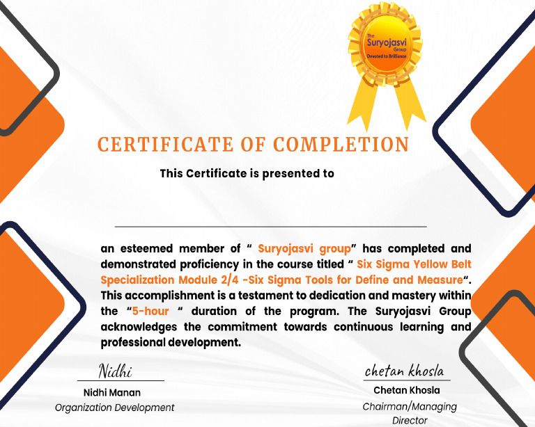 Module 2 - Certificate | PDF