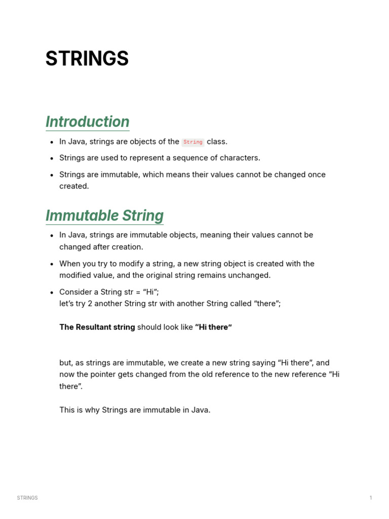 string | PDF | Method (Computer Programming) | String (Computer Science) string | PDF | Method (Computer Programming) | String (Computer Science)