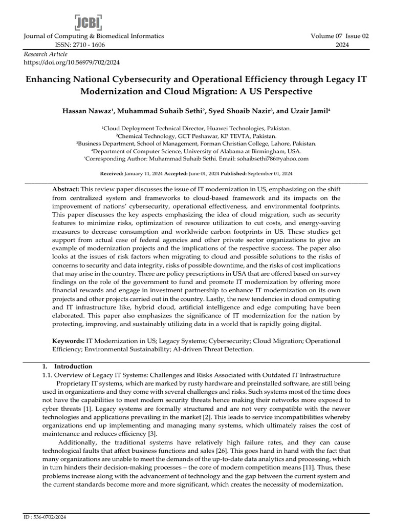 Enhancing National Cybersec | PDF | Efficient Energy Use | Computer Security
