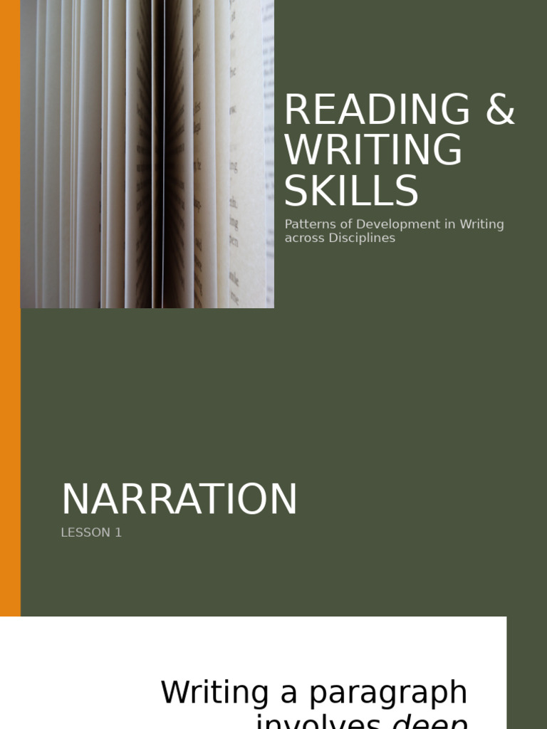 RWS Lesson 1 | PDF | Definition | Argument