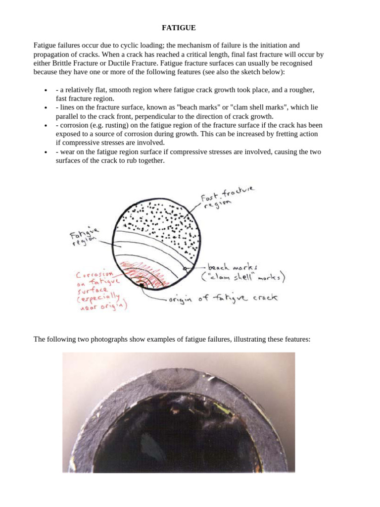 Fatigue, Ductile, Brittle | PDF | Fracture | Ductility