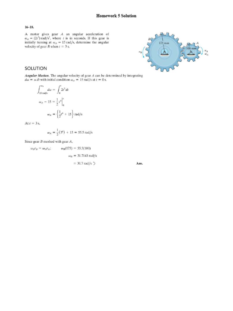 Homework 5 Solution | PDF