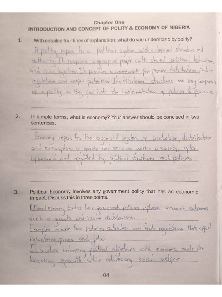 GST 112 Manual Solution by Benjamin | PDF