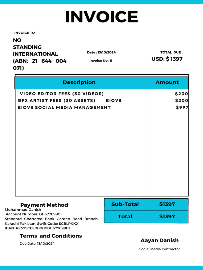 NS Invoice Lean | PDF