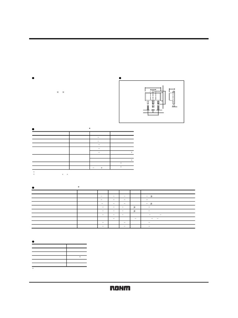 2SC5053T100R-Rohm | PDF | Bipolar Junction Transistor | Transistor
