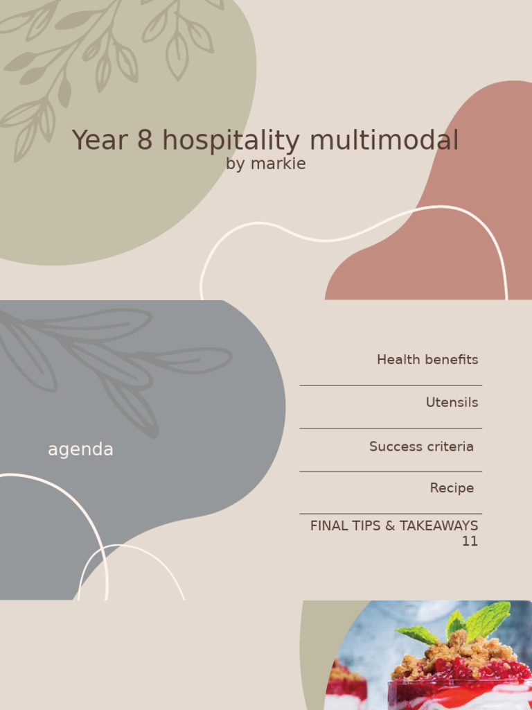 Year 8 Melba Crumble | PDF
