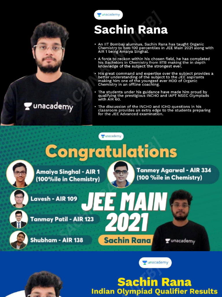 Geometrical Isomerism (Sachin Rana's Notes) | PDF