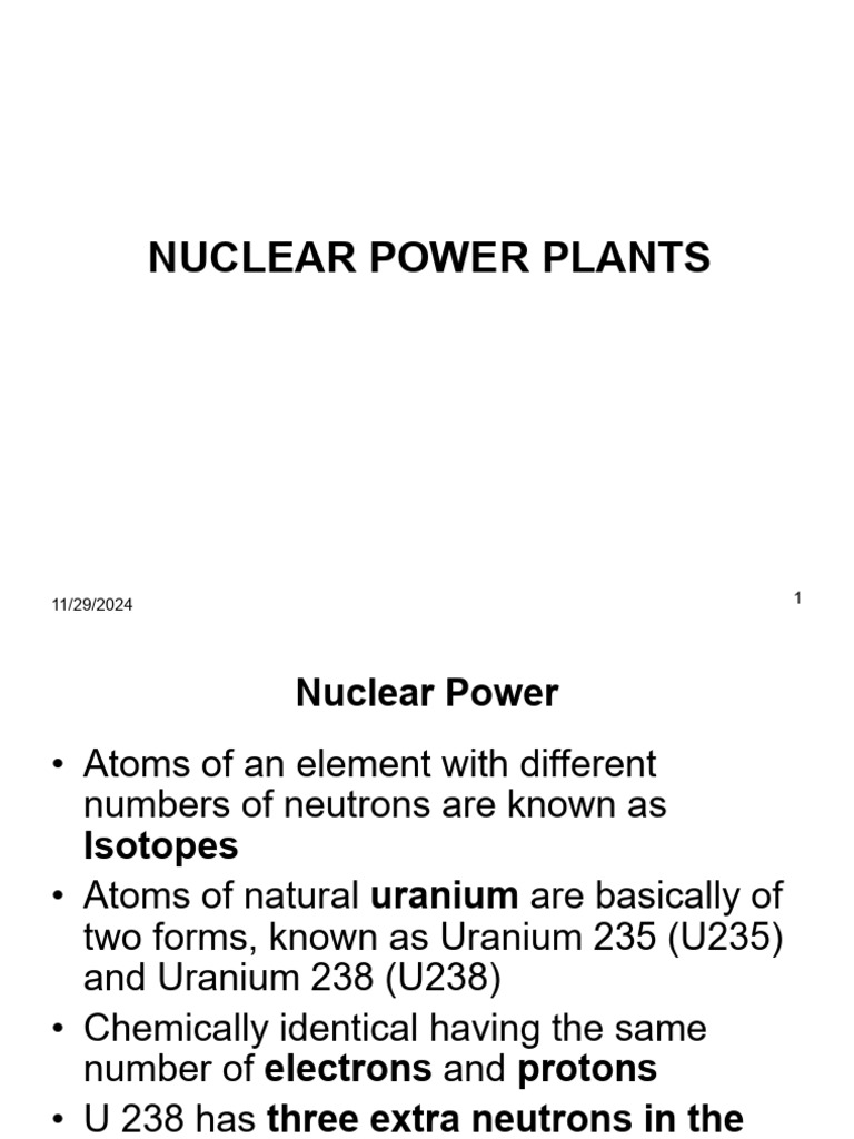 Unit IV (c)_Nuclear_Power_Plants | PDF | Neutron | Nuclear Physics Unit IV (c)_Nuclear_Power_Plants | PDF | Neutron | Nuclear Physics