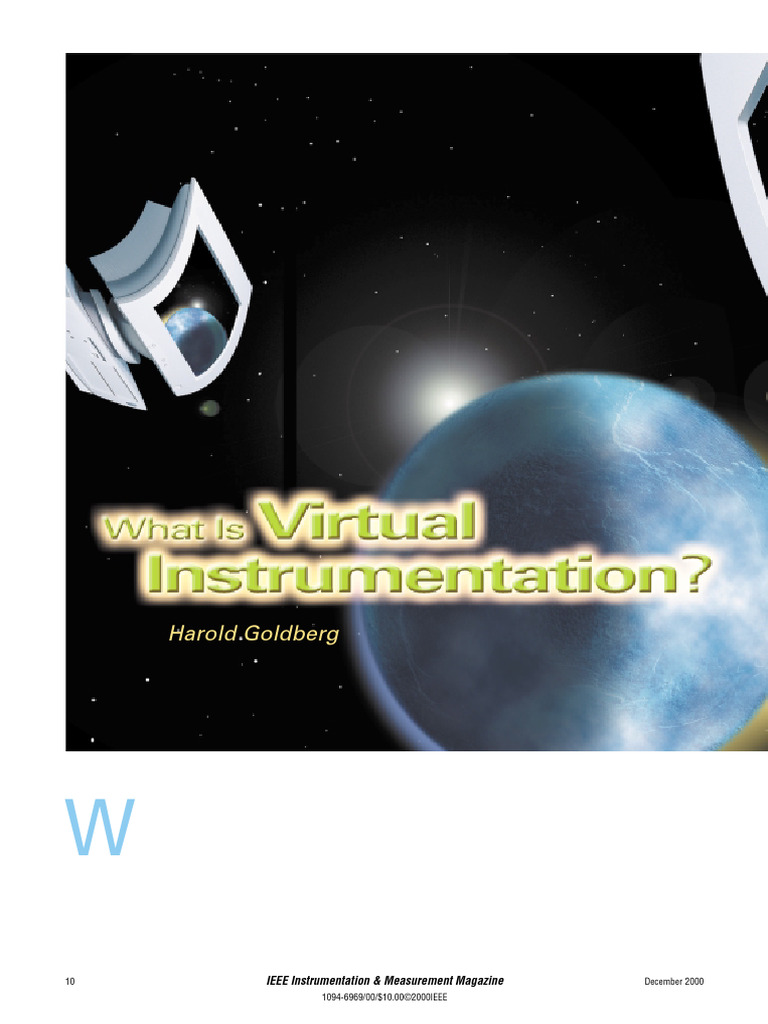 What is Virtual Instrumentation | PDF | Instrumentation | Computer ...