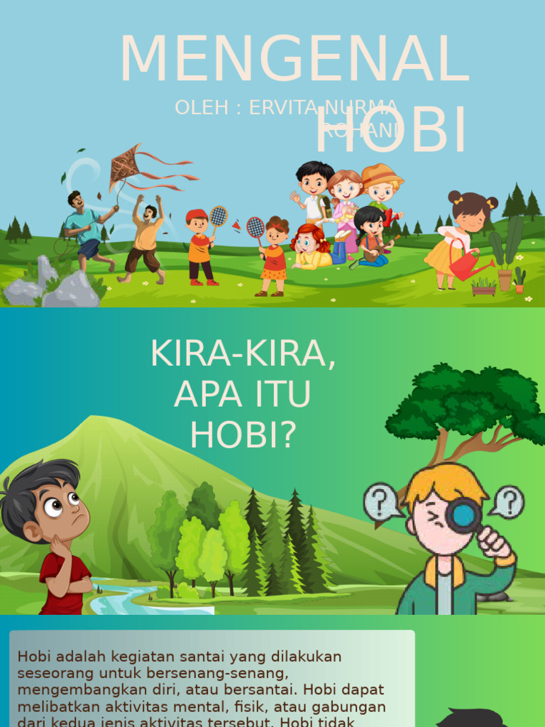 Kira-Kira, Apa Itu Hobi | PDF