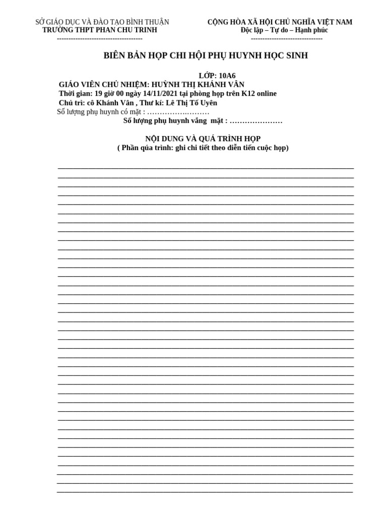 Bien Ban Hop Phhs Pdf