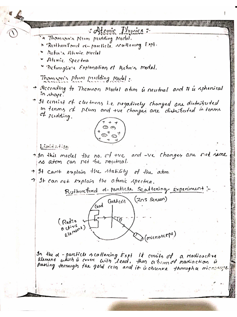 Atomic Physics | PDF