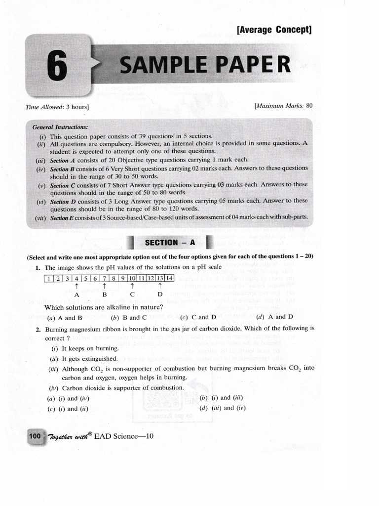 SQP 6 Rachna Sagar | PDF | Fuse (Electrical) | Chemical Substances