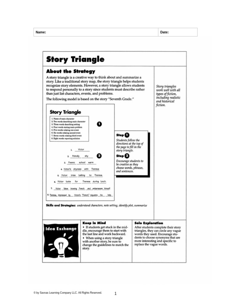 Story Triangle | PDF