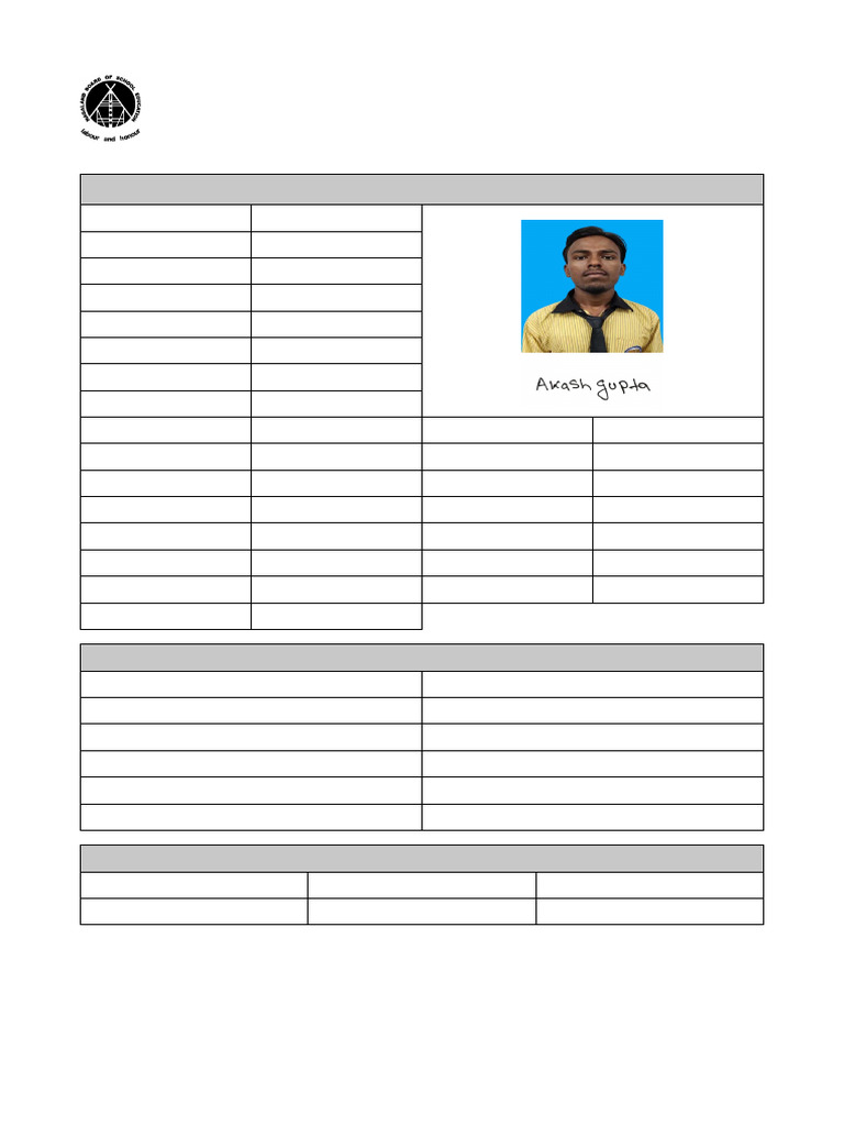 Exam Form (Iaf) Cl-12 (Commerce) (Re-uploaded One) | PDF | Business ...