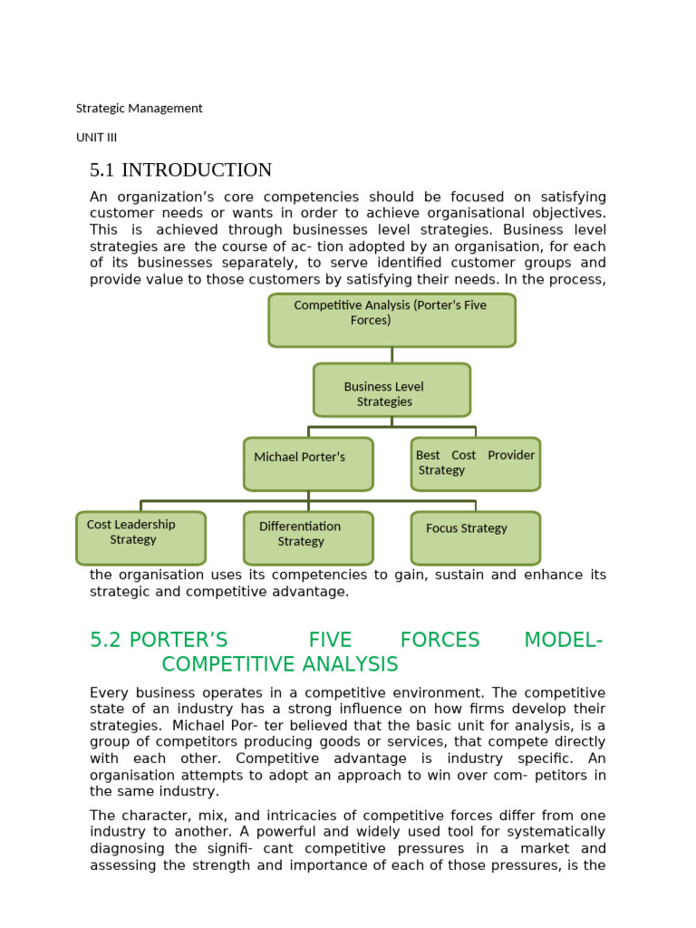 SM-unit 3 | PDF | Strategic Management | Strategic Planning