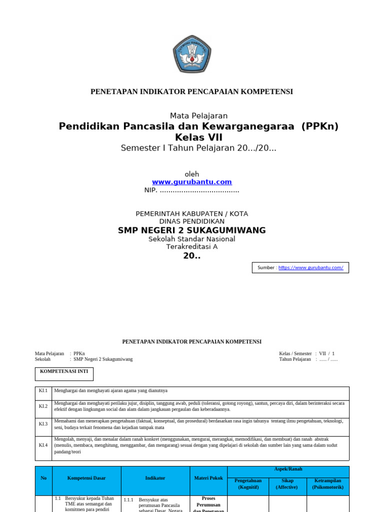 Penetapan IPK (Ganjil) | PDF