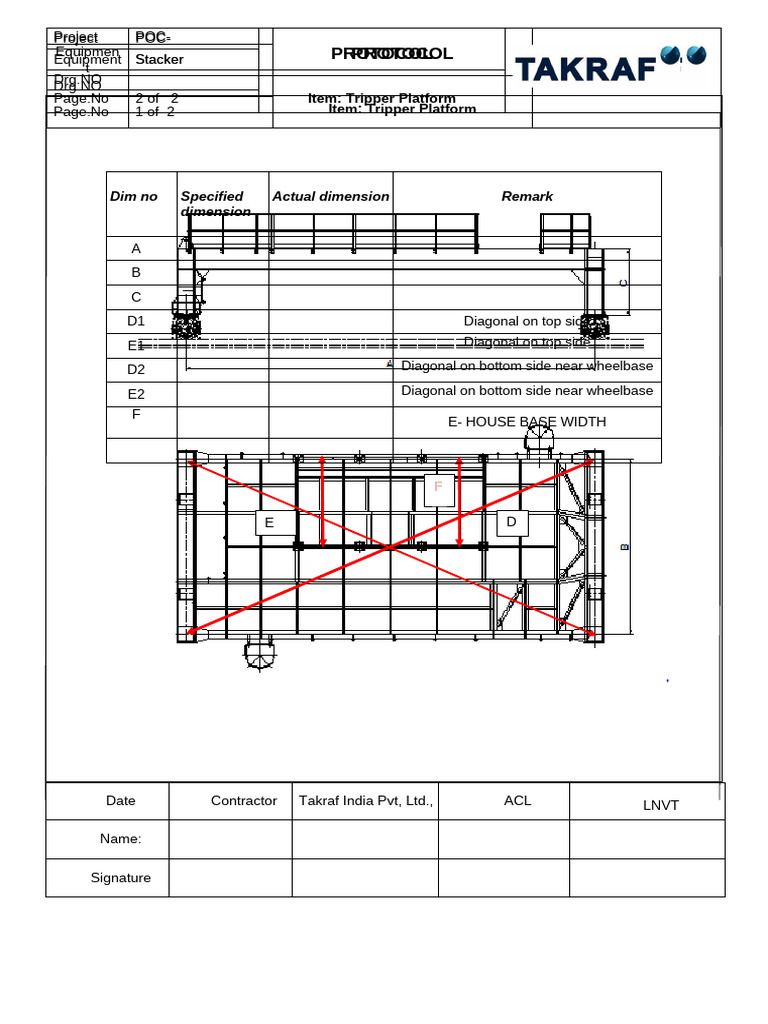 Stacker Tripper Platform | PDF