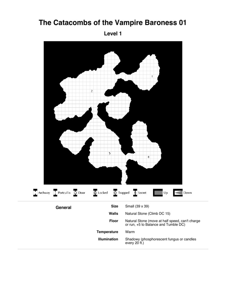 The Catacombs of The Vampire Baroness 01 | PDF | Fantasy Creatures