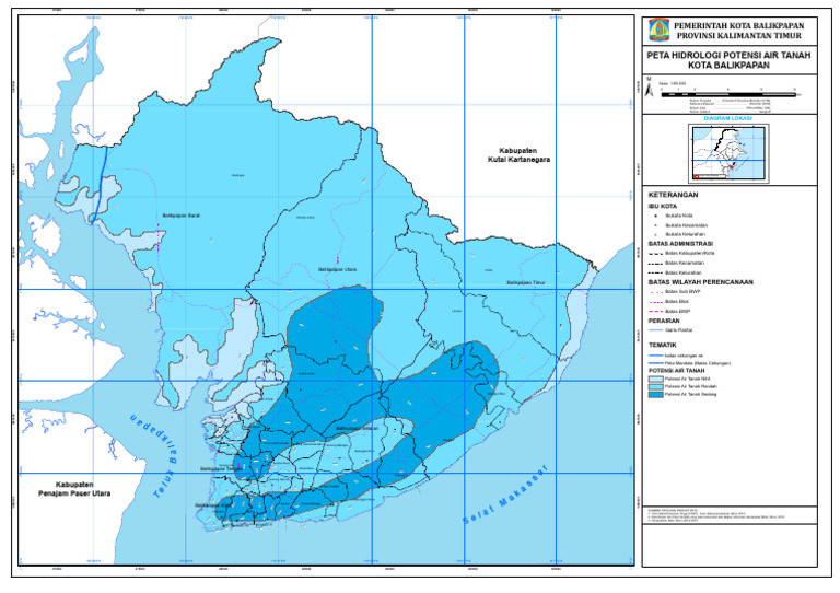 Peta Hidrologi Potensi Air Tanah | PDF