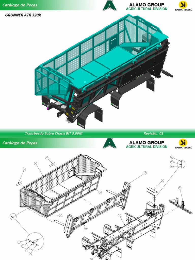 Catálogo de Peças - GRUNNER ATR 320X - REV01 | PDF | Parafuso | Porca ...