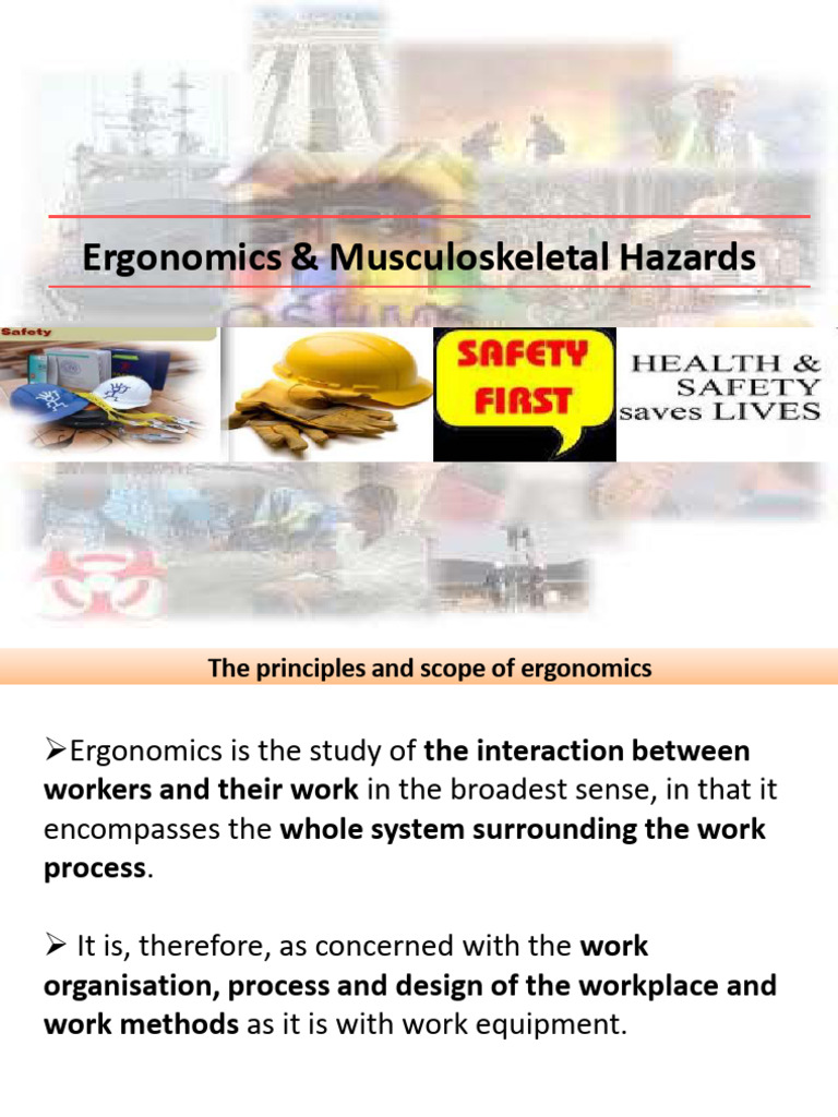 HSE Handout Week 9 | PDF | Human Factors And Ergonomics | Diseases And ...