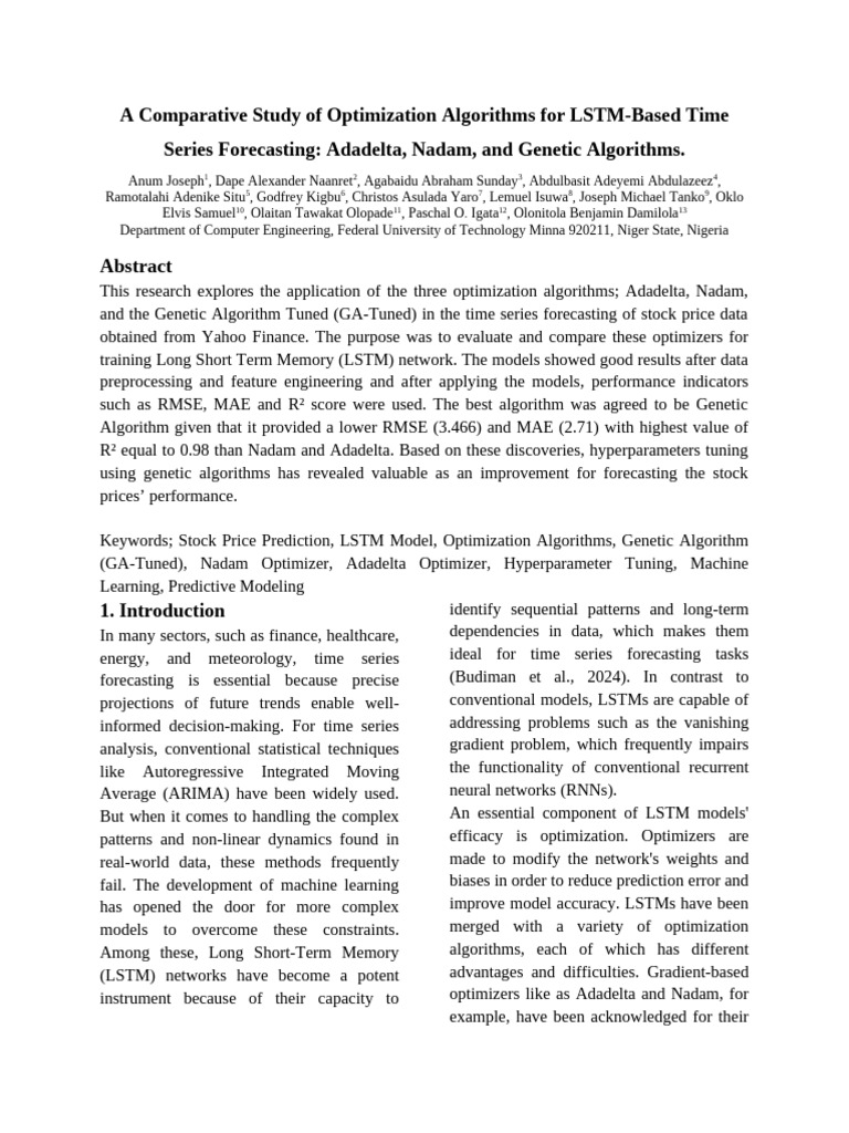 work | PDF | Forecasting | Deep Learning