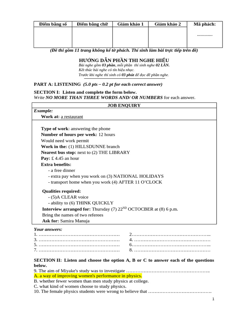 DE HSG 12(21-22)-CT ĐÃ GIẢI | PDF | Asthma | Respiratory Tract