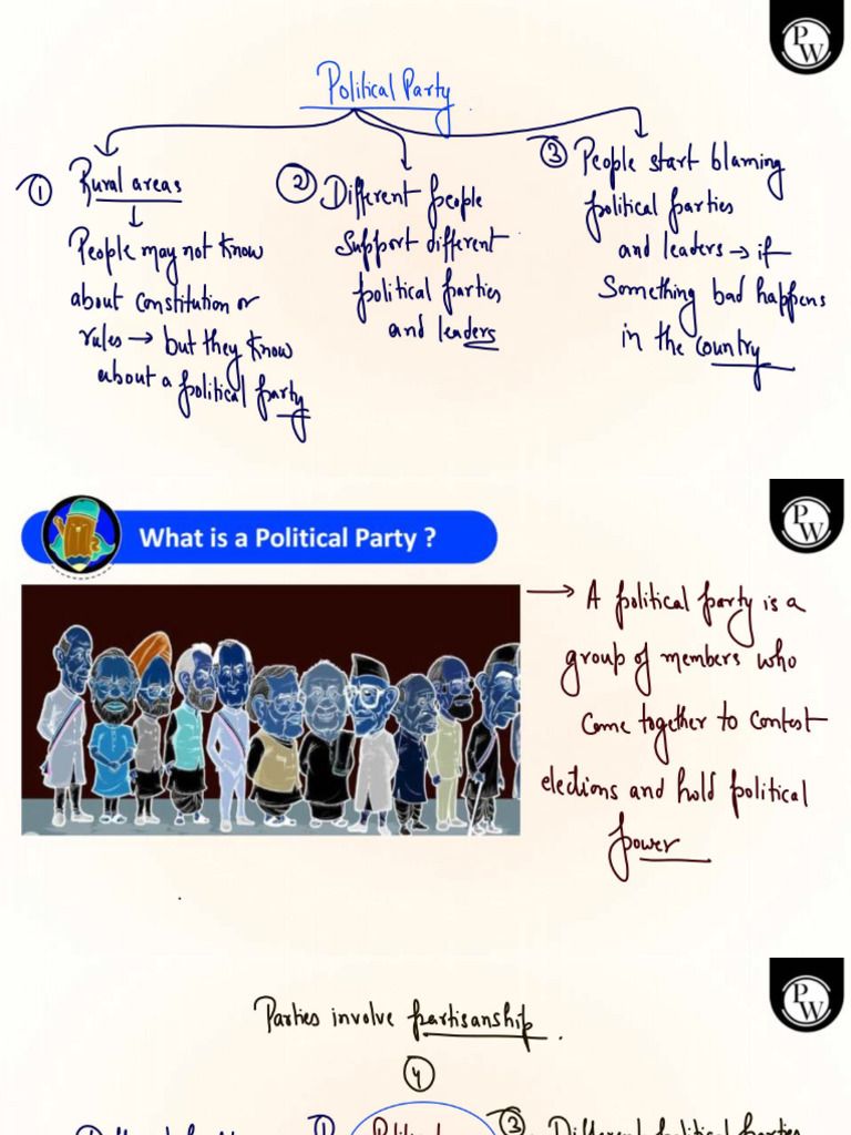 Del - Political Science - Political Parties 01 - Class Notes - Udaan ...