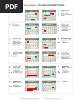2025-2026 HCS District Calendar | PDF | Academic Term | Festival