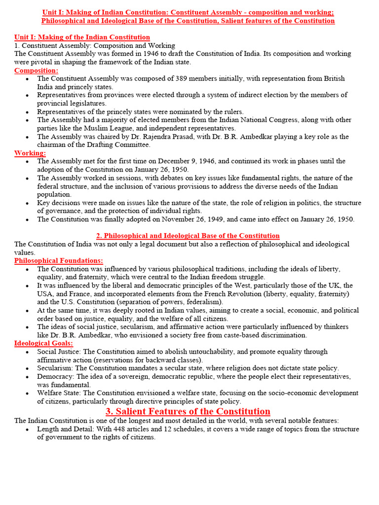 Indian Political System (C) GIR 3502 | PDF | Constitutional Amendment ...