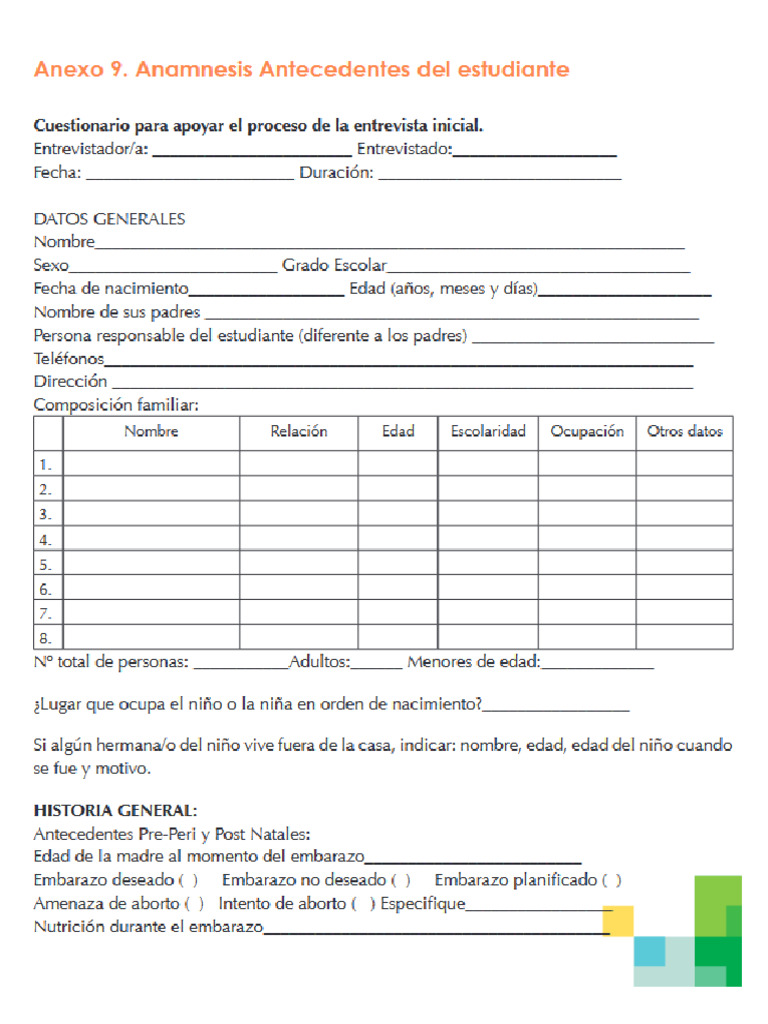 Anamesis MODIFICACION | PDF