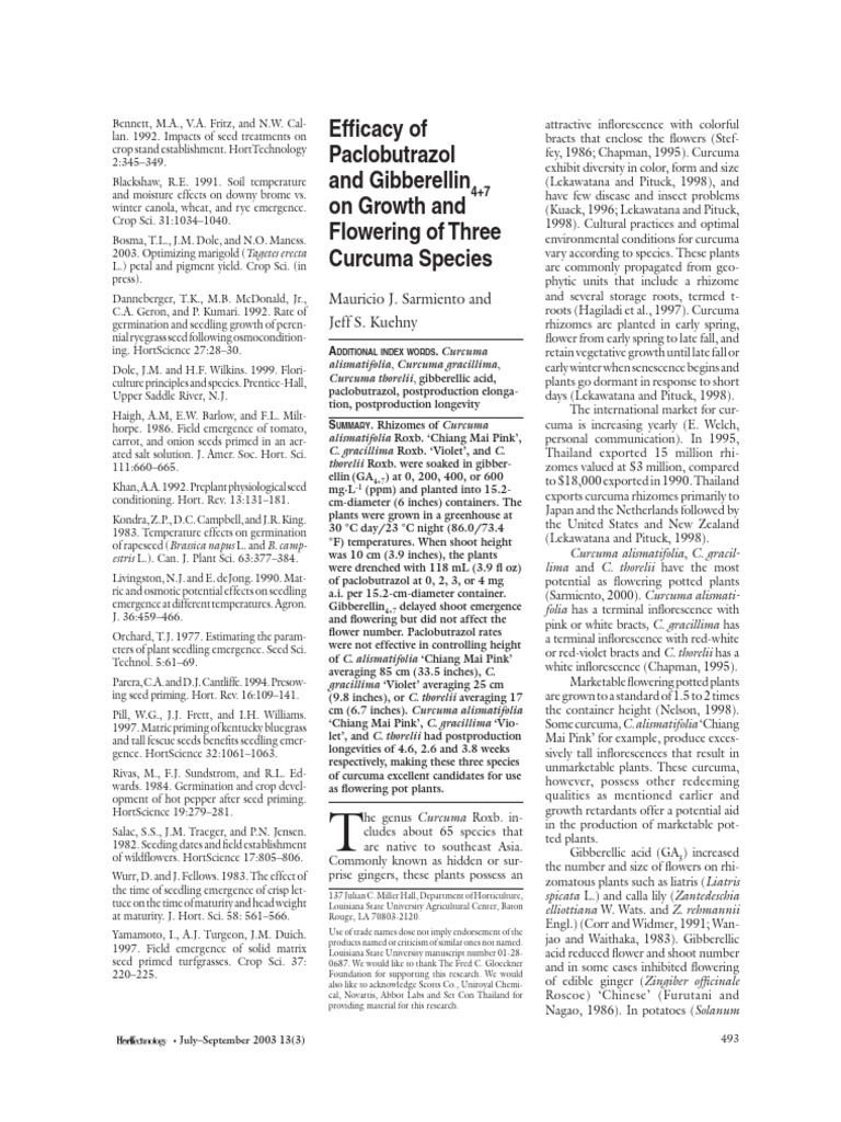 horttech-article-p493 | PDF | Seed | Botany