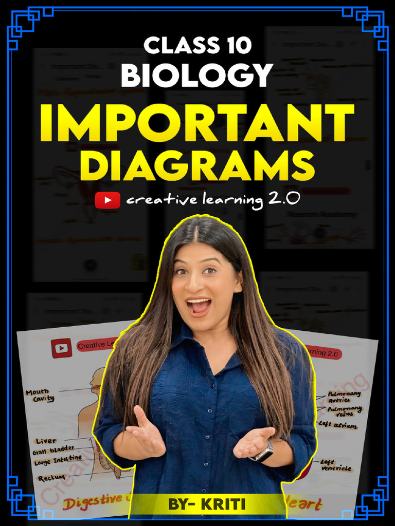 Important Diagrams Biology by Kriti Di | PDF