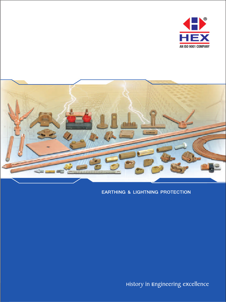 HEX Earthing Brochure | PDF | Concrete | Building Materials