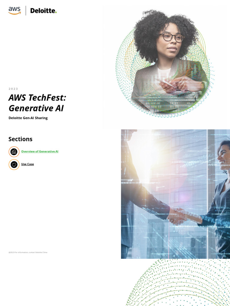 Deloitte's Generative AI Insights 2023 | PDF | Artificial Intelligence ...
