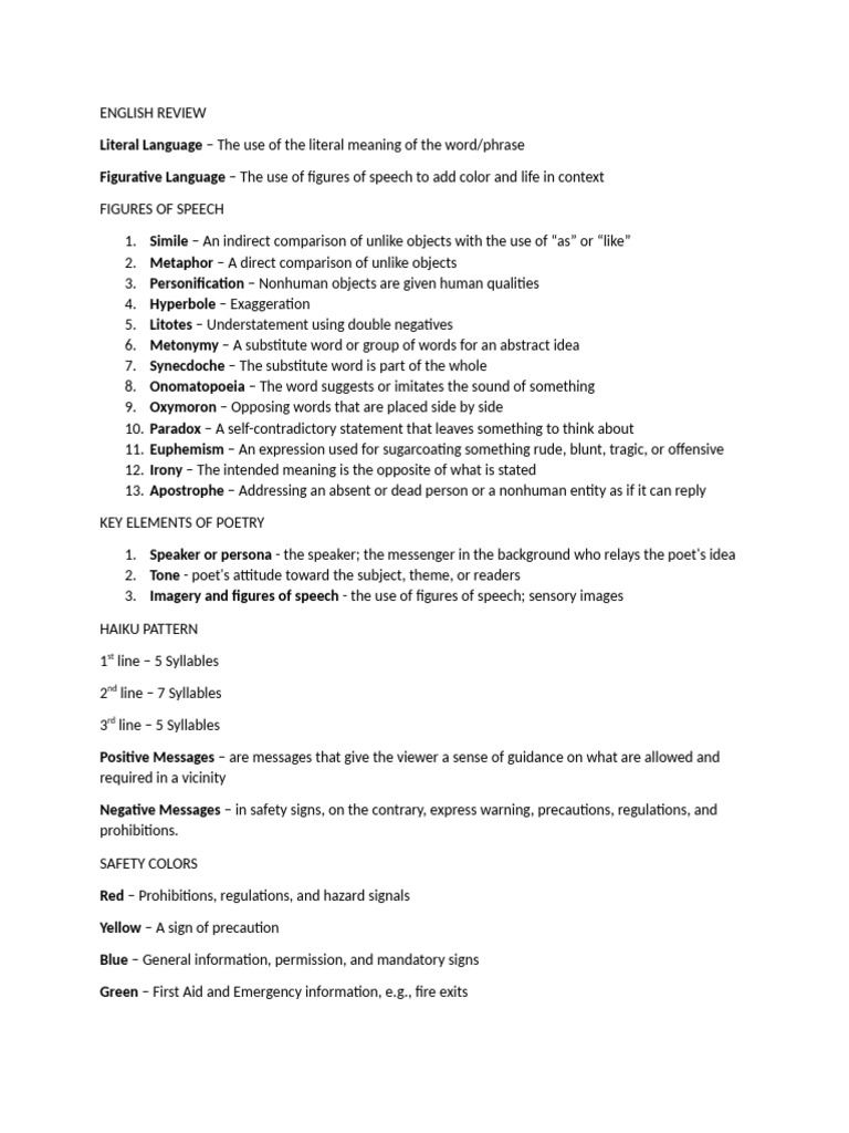 English Review | PDF