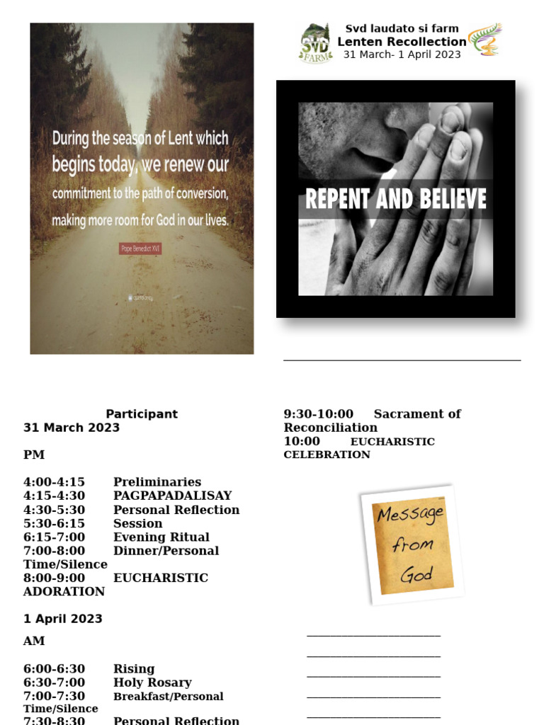 St. Anne Lay Ministers Facilitator | PDF