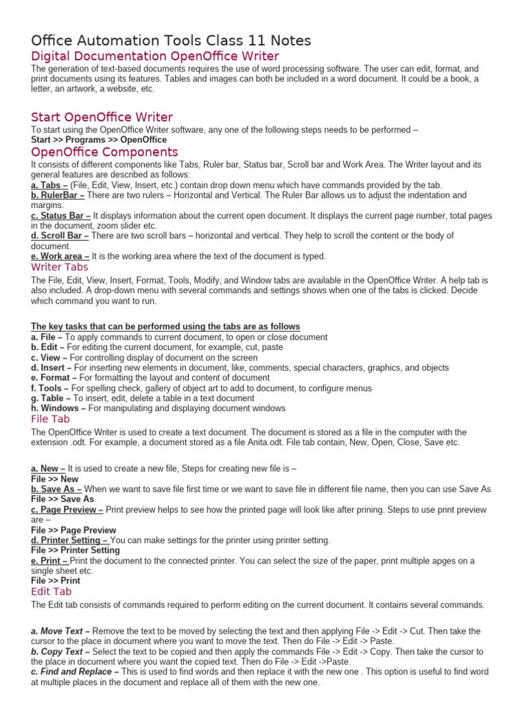 OpenOffice Calc Basics and Features | PDF | Spreadsheet | Window (Computing)