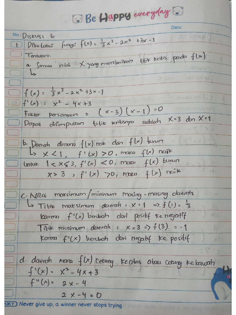diskusi 6_kalkulus | PDF