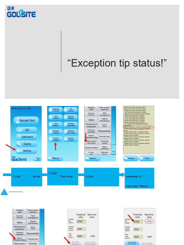 GPP-100 Tip Status | PDF